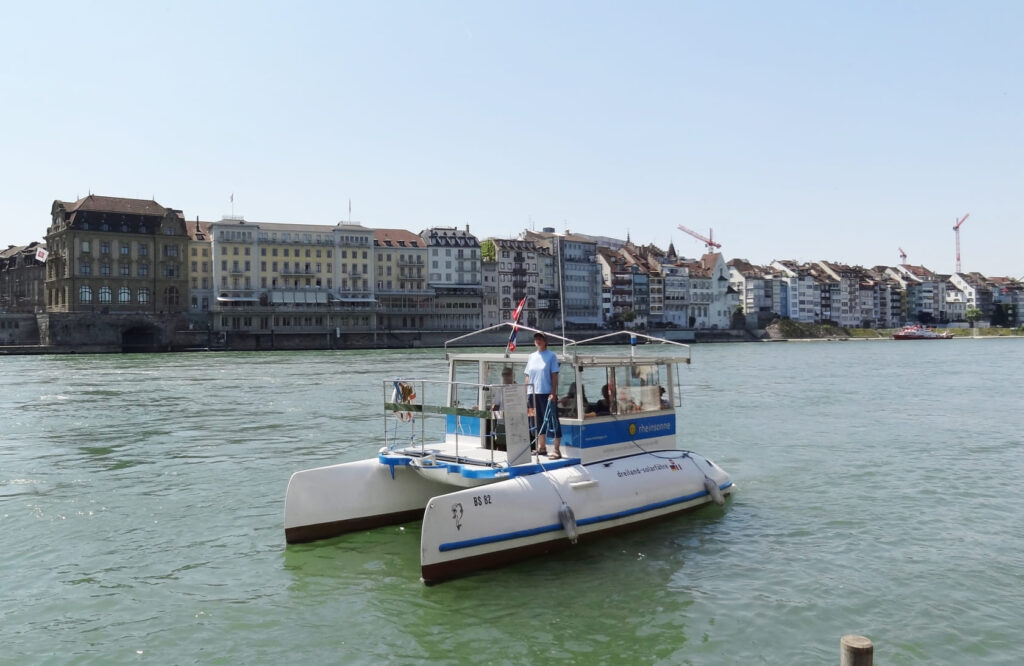 Hafenrundfahrt mit der Solarfähre | Umwelt Basel